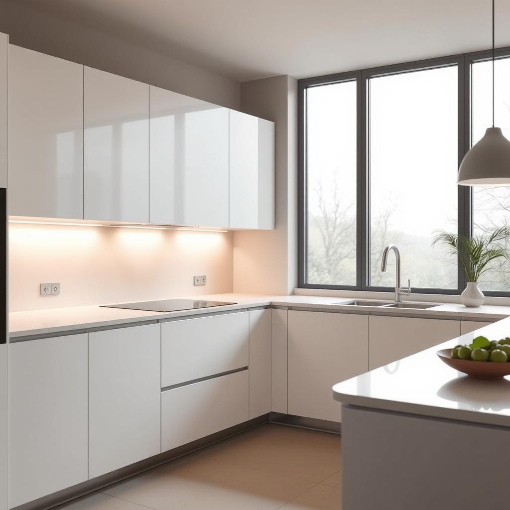 Handleless Cabinets: Modern Aesthetic