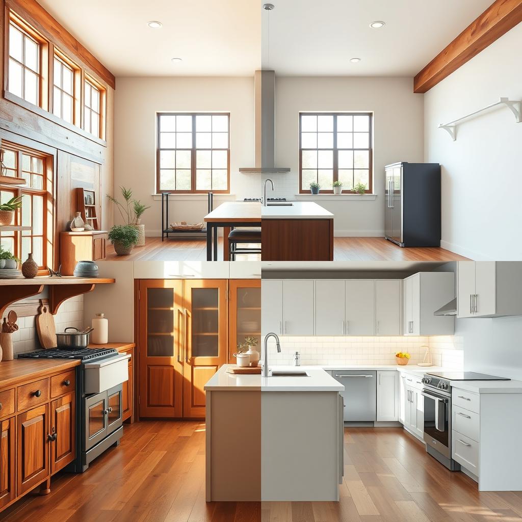 Traditional Vs Modern Layout Styles